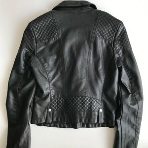 Express | Jackets & Coats | Express Black Leather Jacket | Poshmark